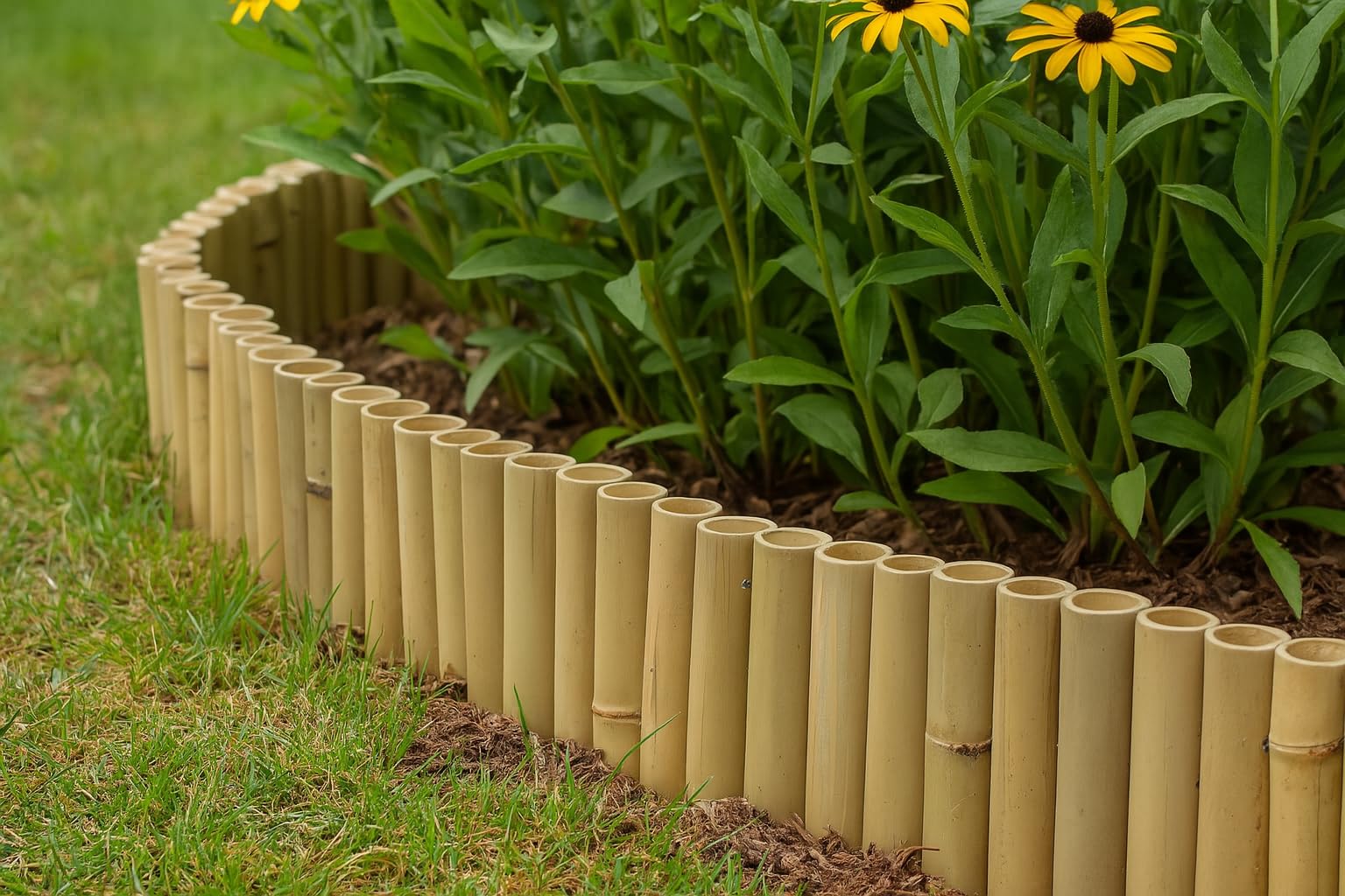 Bambú De Jardín Con Bordes Irregulares Las Mejores 16 Ideas De