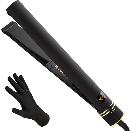 Amazon.com: Hot Tools Pro Signature Ceramic Digital Hair Flat Iron | Silky, Smooth Professional ...
