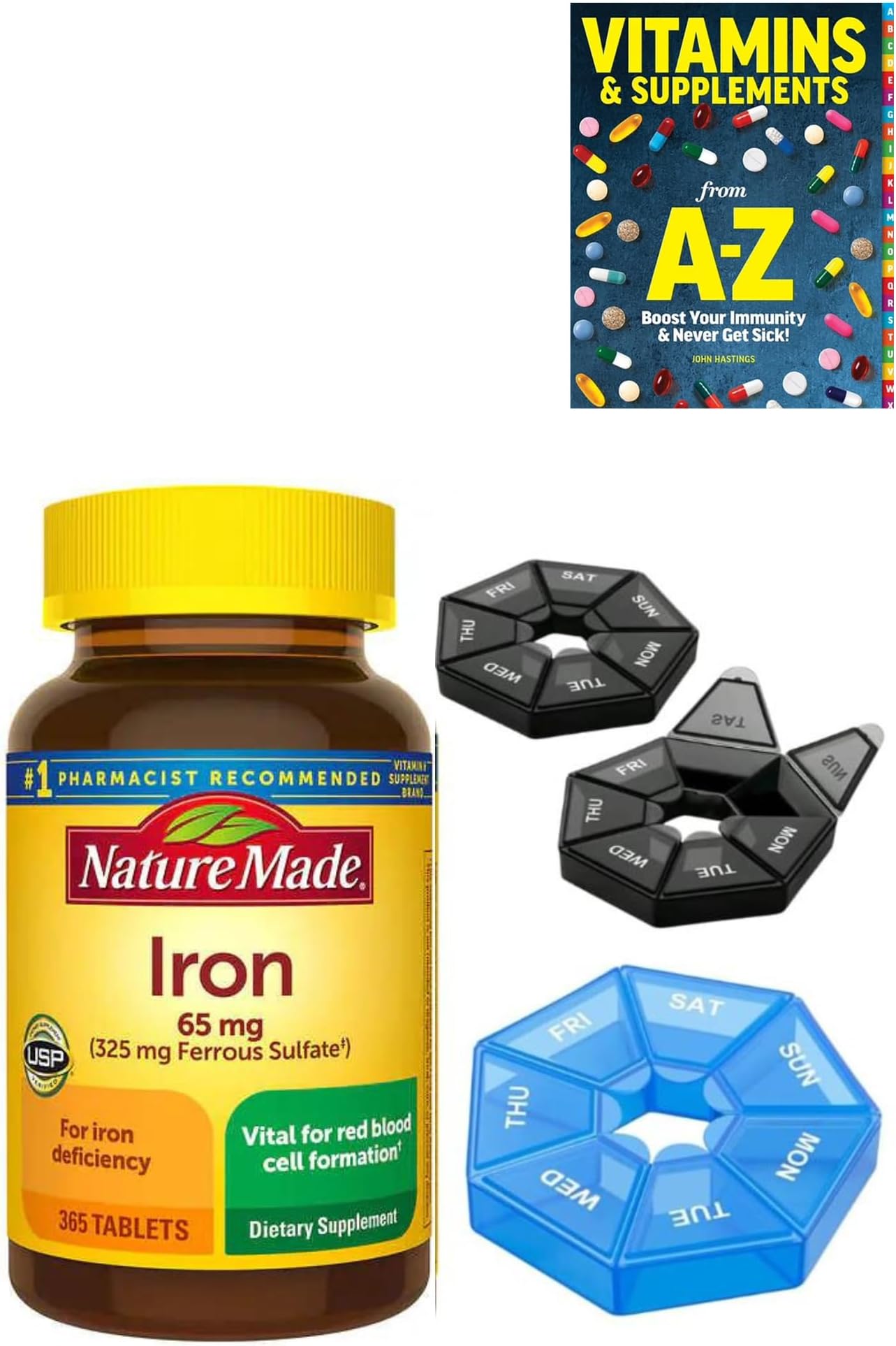 Amazon.com: Nature Made Iron 65 mg, 365 Tablets : Health & Household
