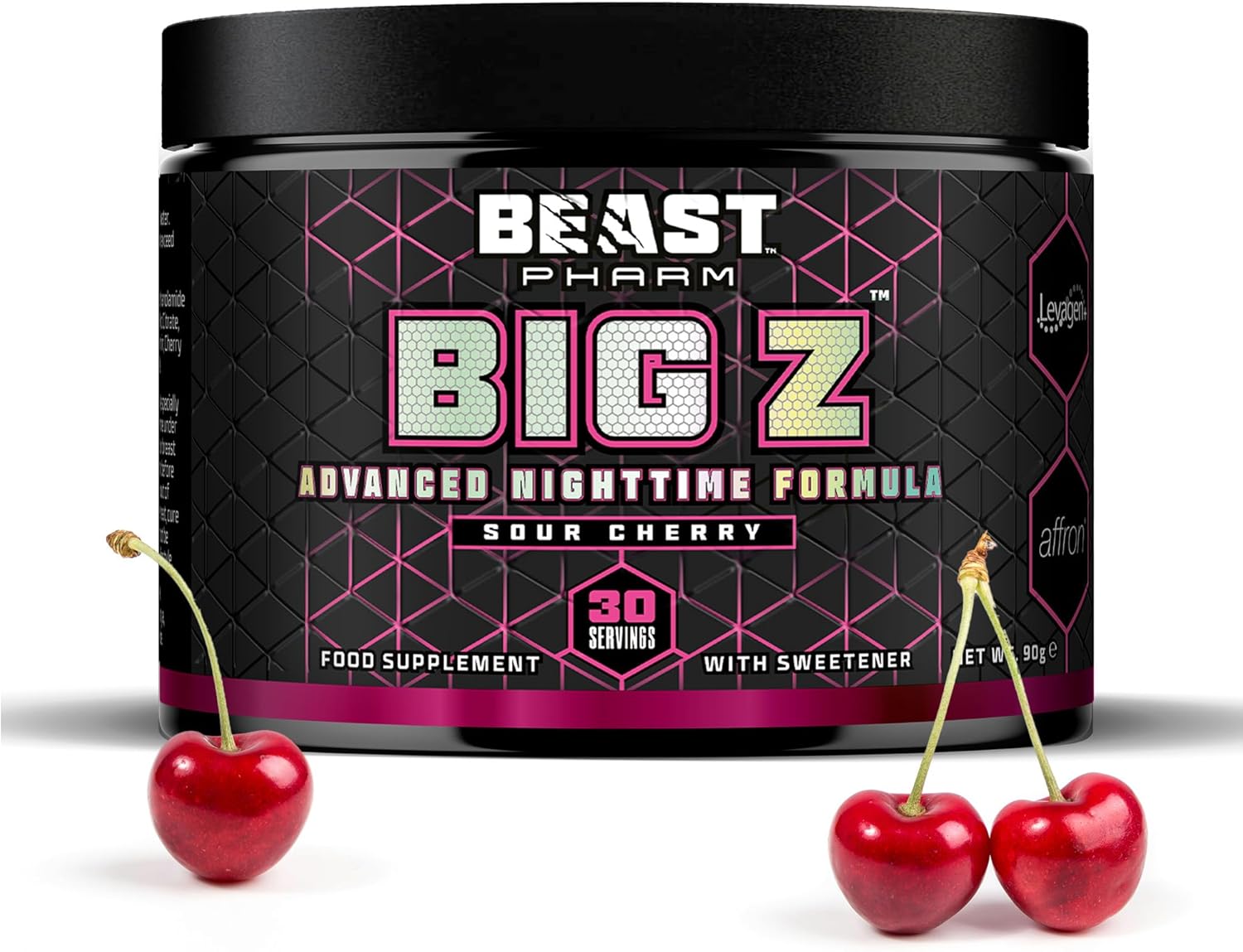 Beast | Big Z Supplement Powder with Advanced Levagen+, Affon, Zinc ...