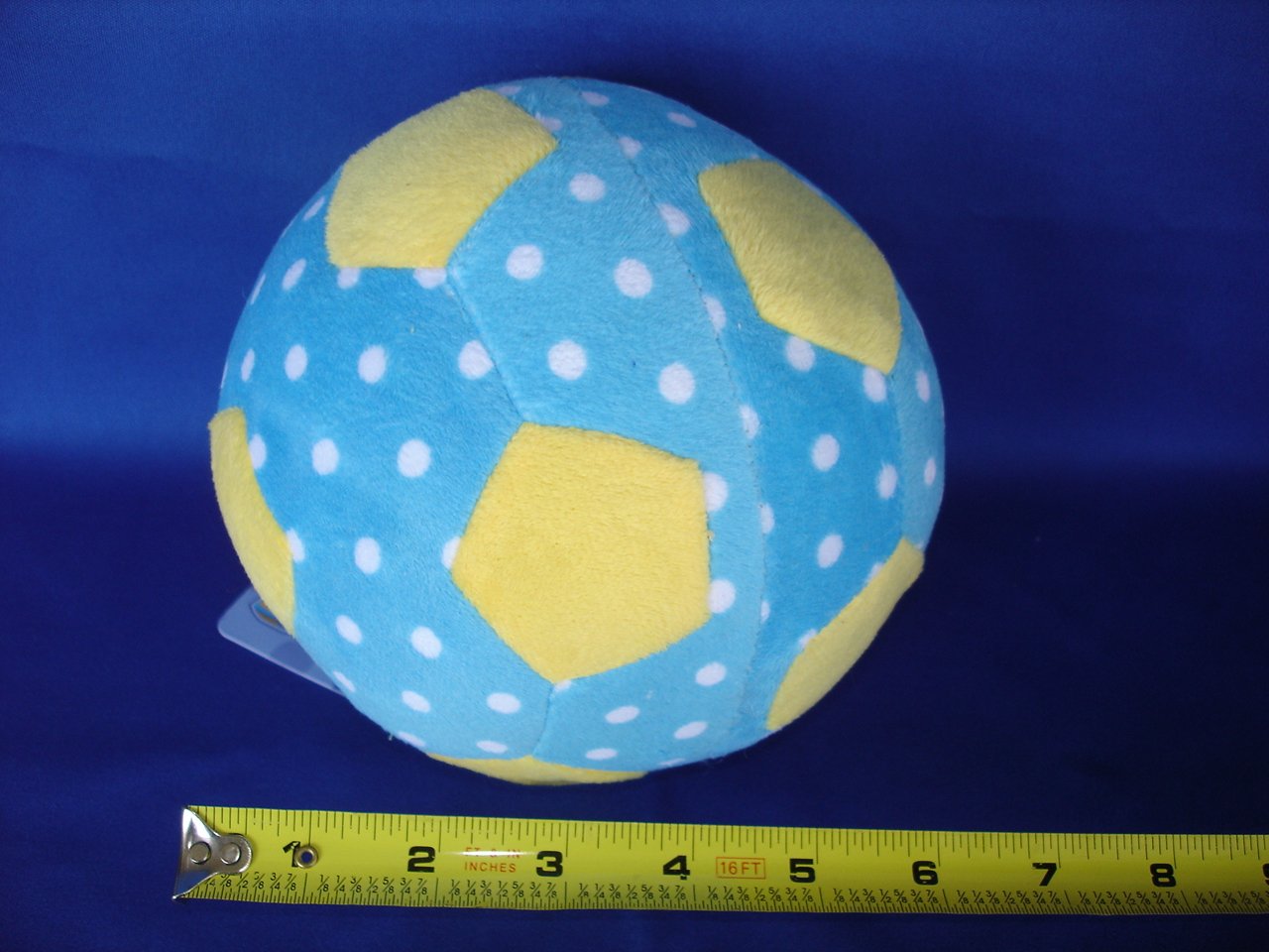 My First Plush Soccer Ball with Rattle - Blue : Amazon.in: Toys & Games