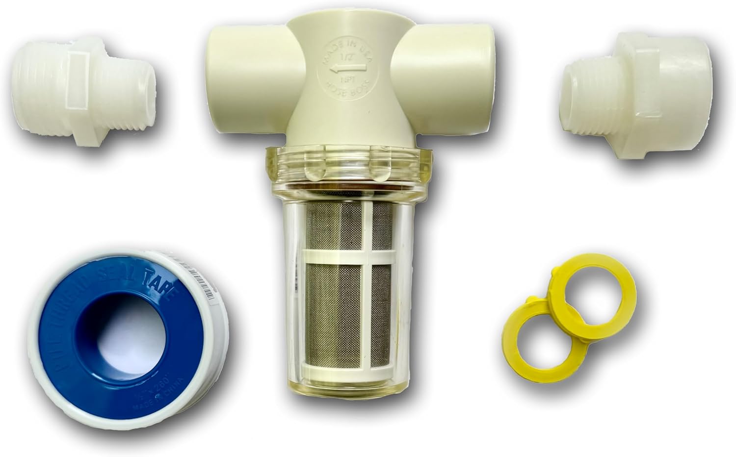 Amazon.com : Hose Boss Garden Hose Filter, Quality Made in The USA, 3/4 ...