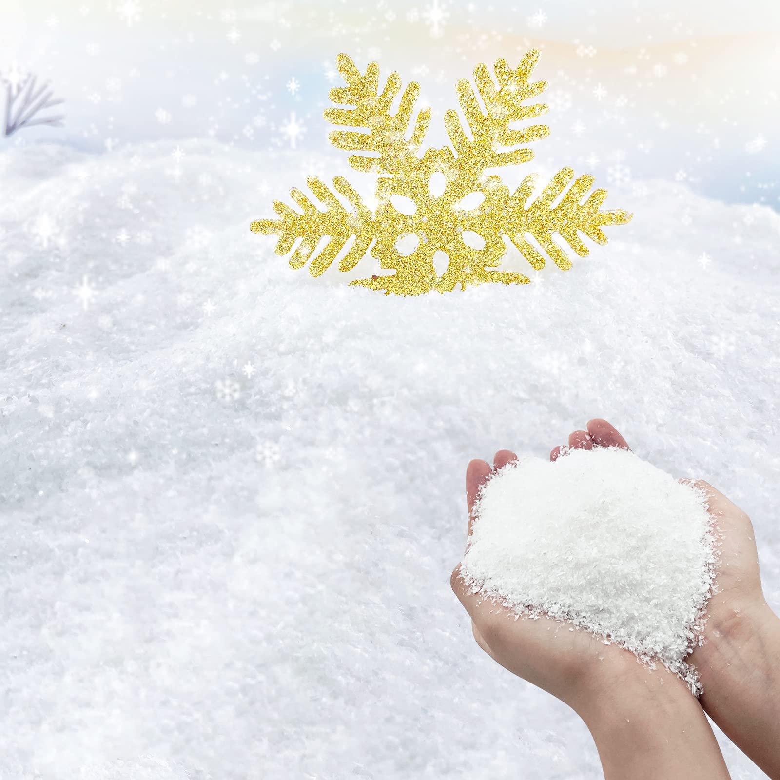 Nieve Artificial Para Decorar Como Hacer NIEVE ARTIFICIAL INSTANTANEA