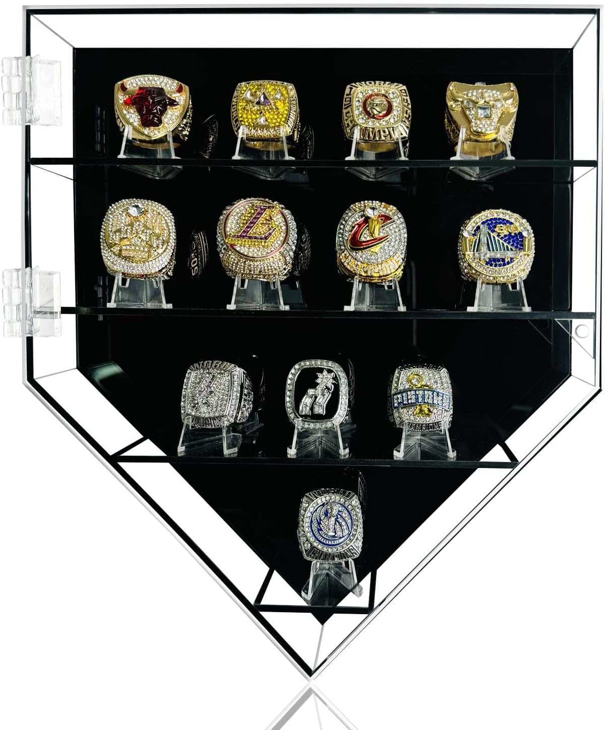 Amazon.com: BYFDIY Custom Championship Ring Display Case Acrylic ...