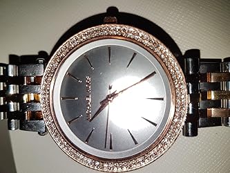 Michael Kors MK3203 Ladies Darci Tri Tone Watch : Michael Kors: Amazon ...