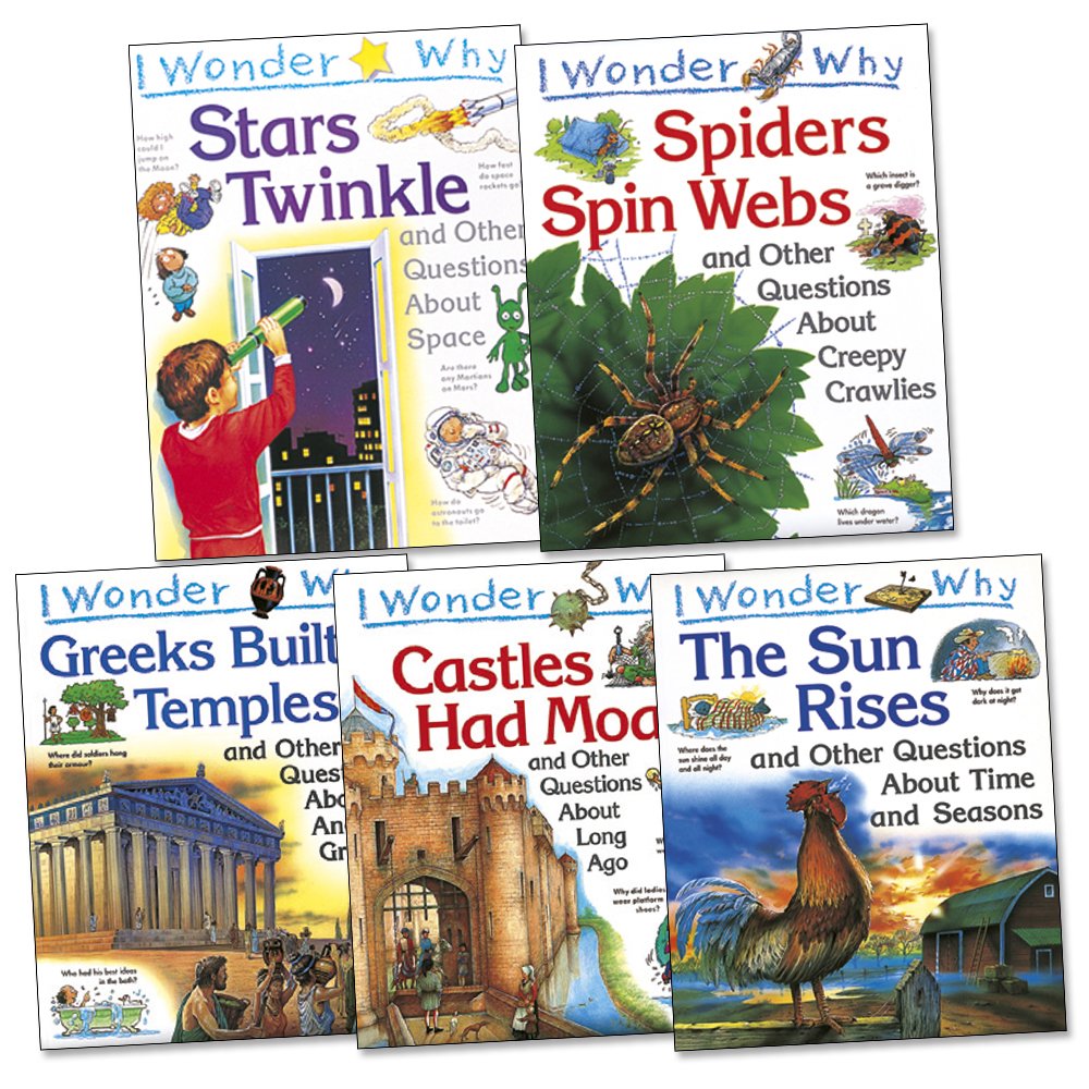 I Wonder Why Pack, 5 books, RRP £24.95 (I Wonder Why Castles had Moats ...