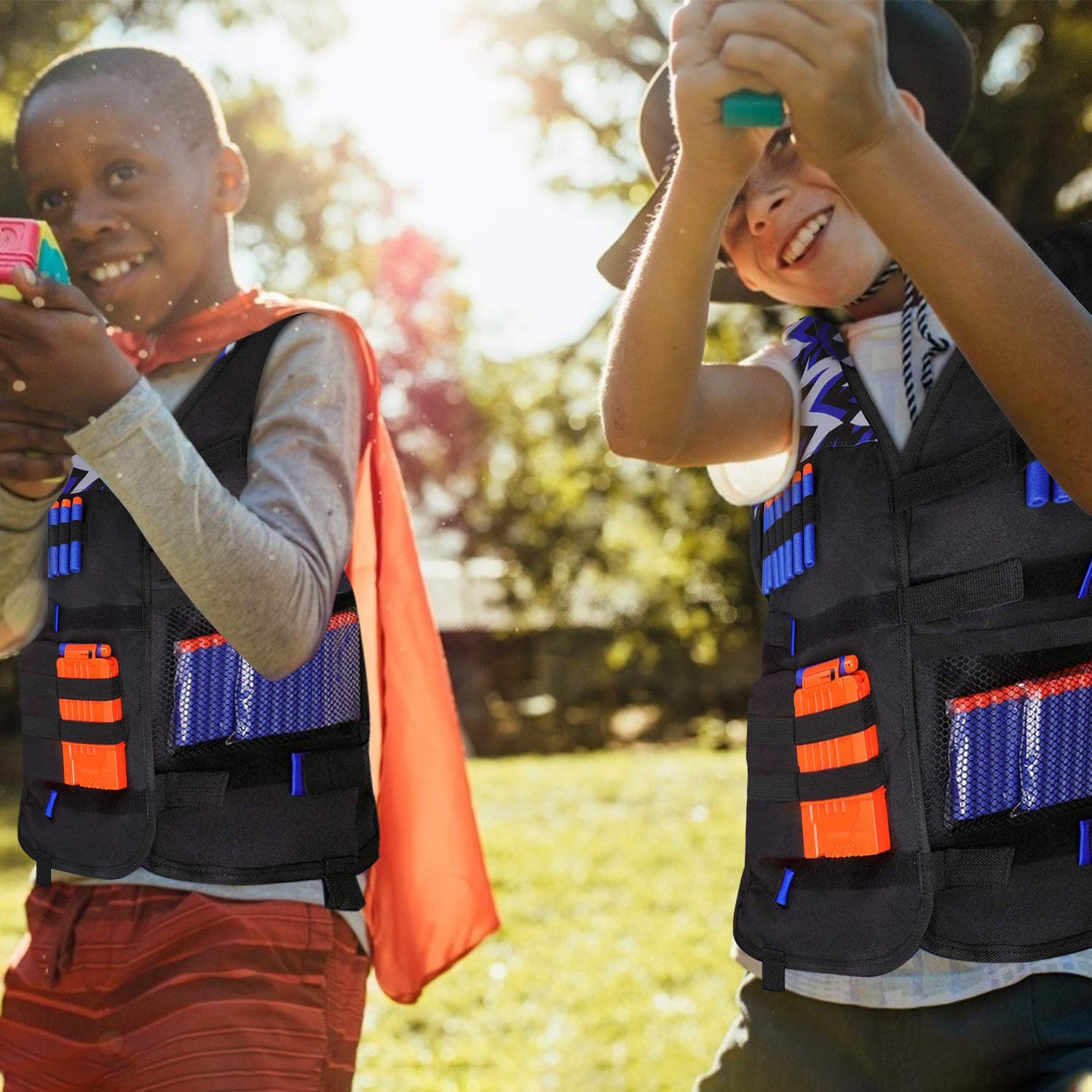Soyee Kids Tactical Vest Kit for Nerf Guns N-Strike Elite Series with ...