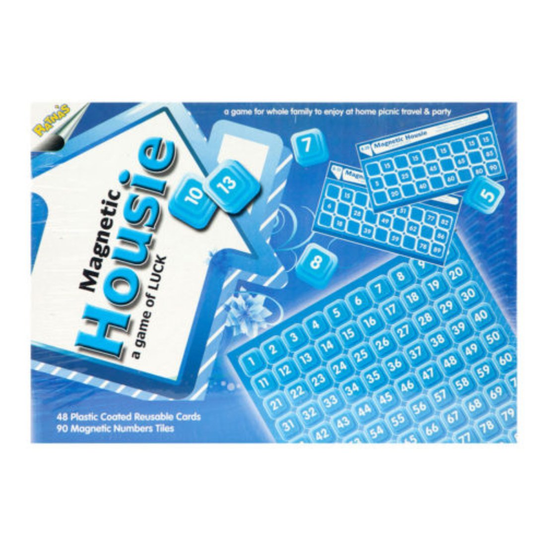 Magnetic Housie, Housie Game, Housie Board Game, Magnetic Indoor Game ...
