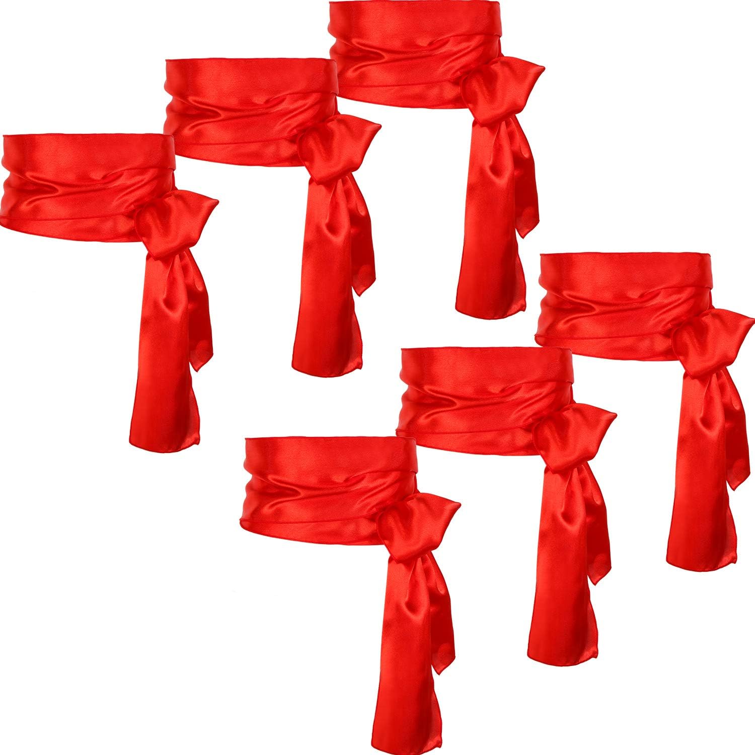 Amazon.com: SATINIOR Sash Belt Pirate Desert Prince Long Silk Sash for ...