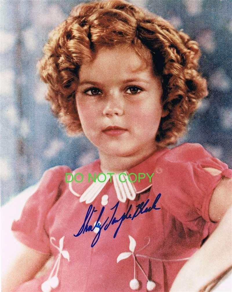 Amazon.com: Shirley Temple child star reprint SIGNED photo RP #4 ...