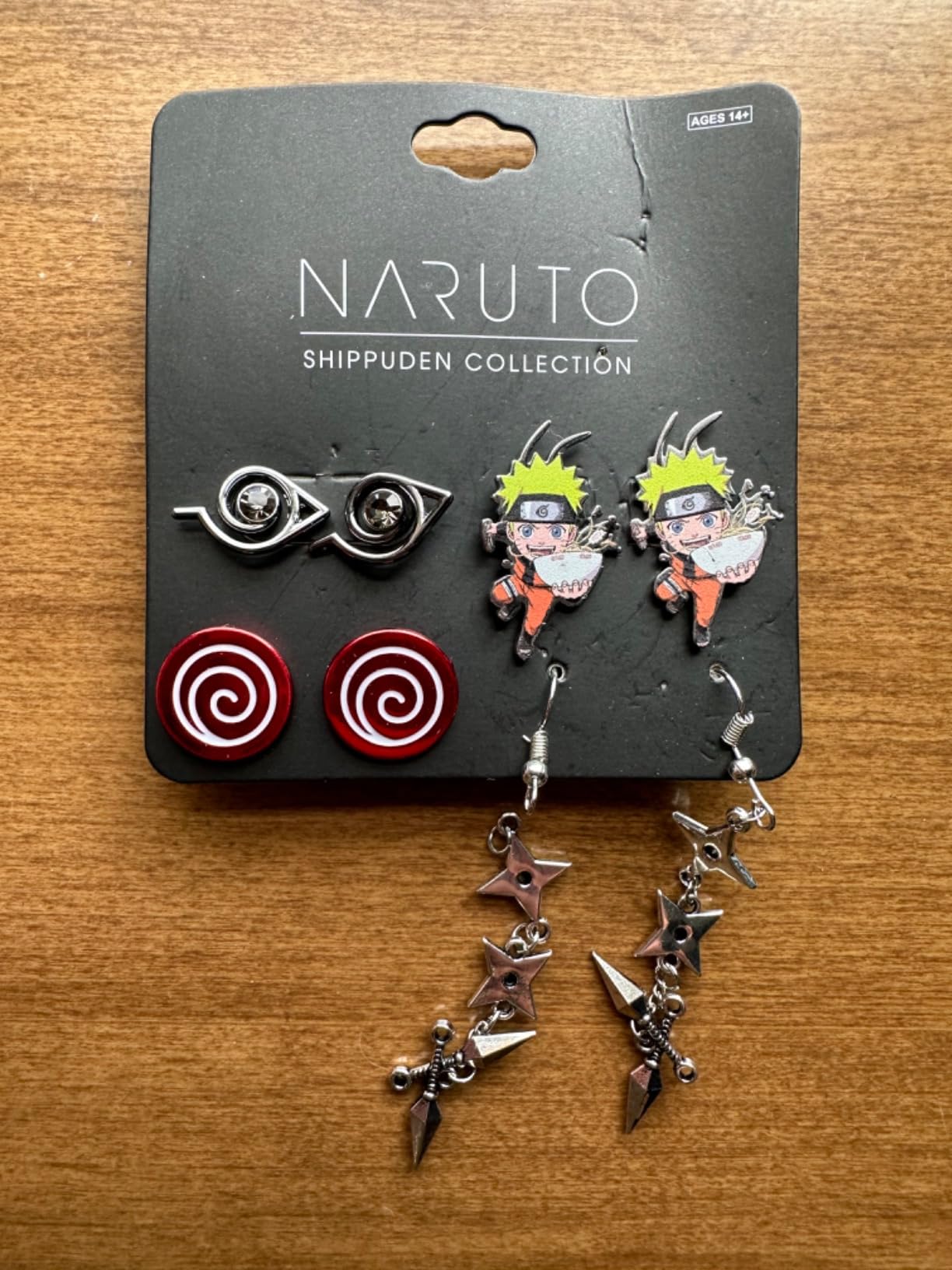 Amazon.com: Naruto Shippuden Anime Manga Costume Jewelry Stud And ...