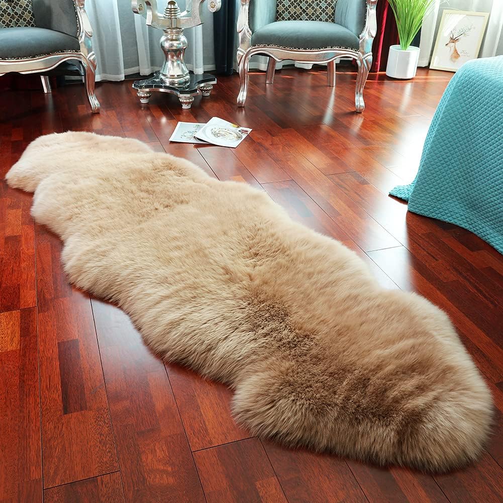 Amazon.com: US Sheepskin Medical Sheepskin Rug - Fluffy Rugs for ...