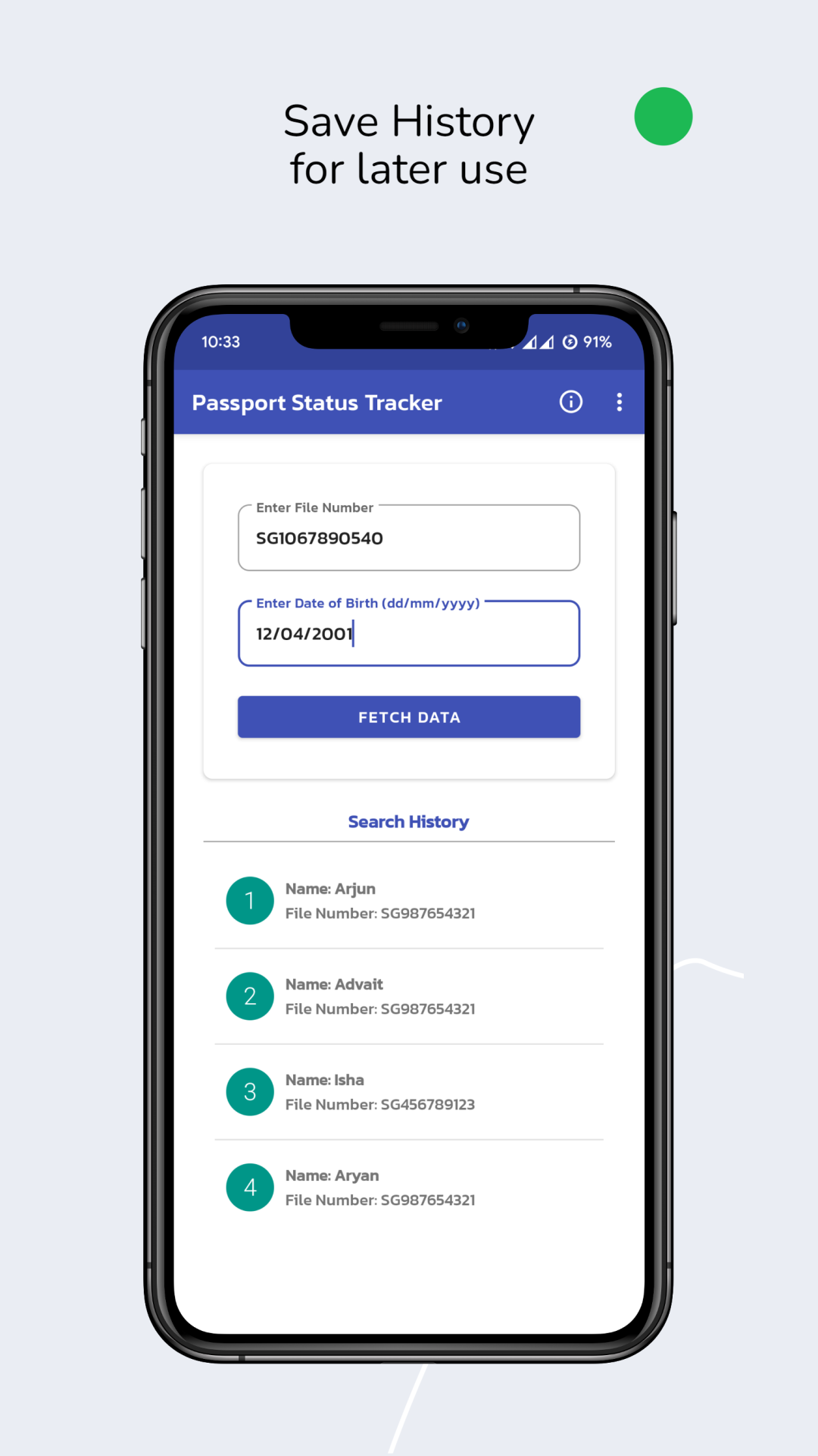 Passport Status Tracker - App on Amazon Appstore