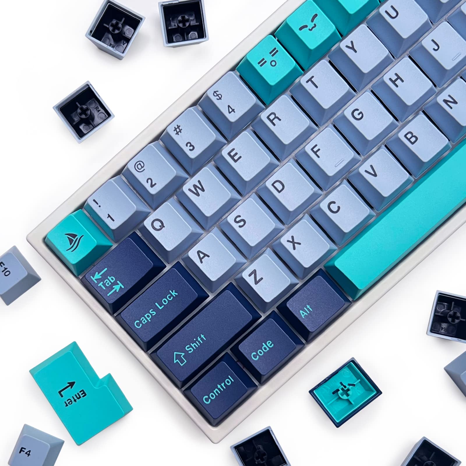 Buy XDK Custom Keycaps 173 Keys Double PBT Keycap Set Cherry Profile ...