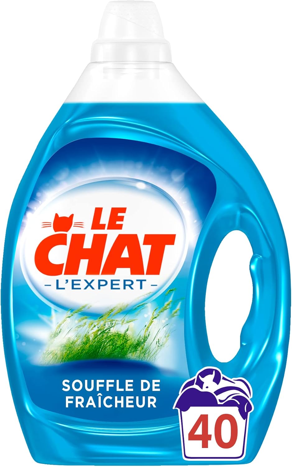 Le Chat Souffle de Fraîcheur – Lessive Liquide – 40 Lavages (2L ...