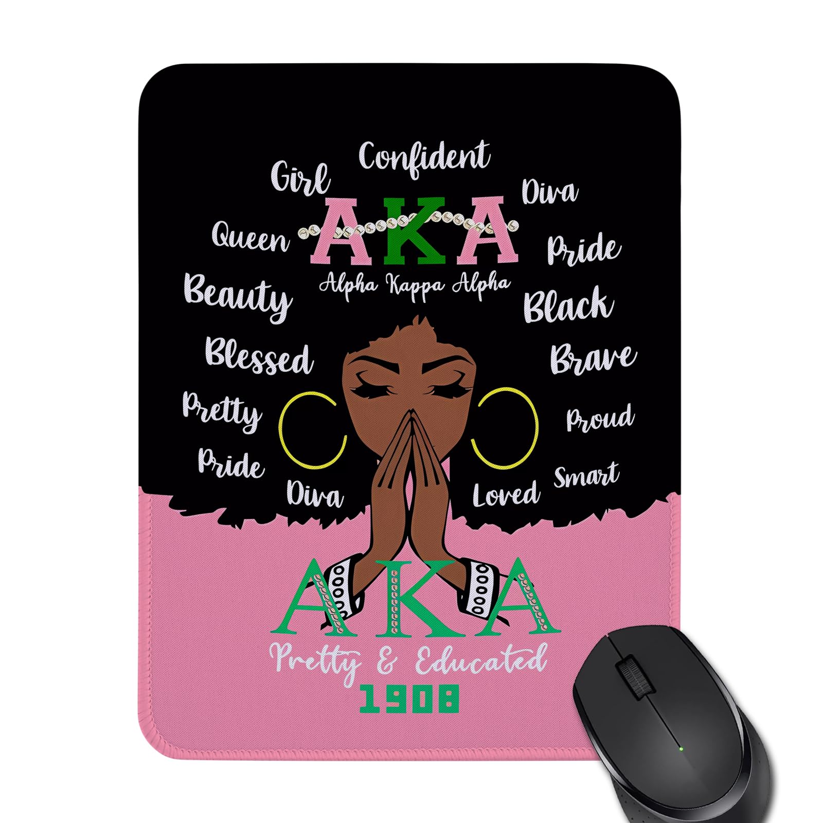 Amazon.com: AKA Gifts Mouse Pad for Women Girls Paraphernalia Sorority ...