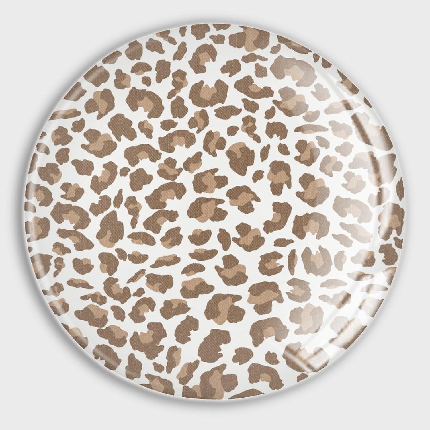 Amazon.com: Leopard Animal Print Light Brown and Light Gray Magnets ...