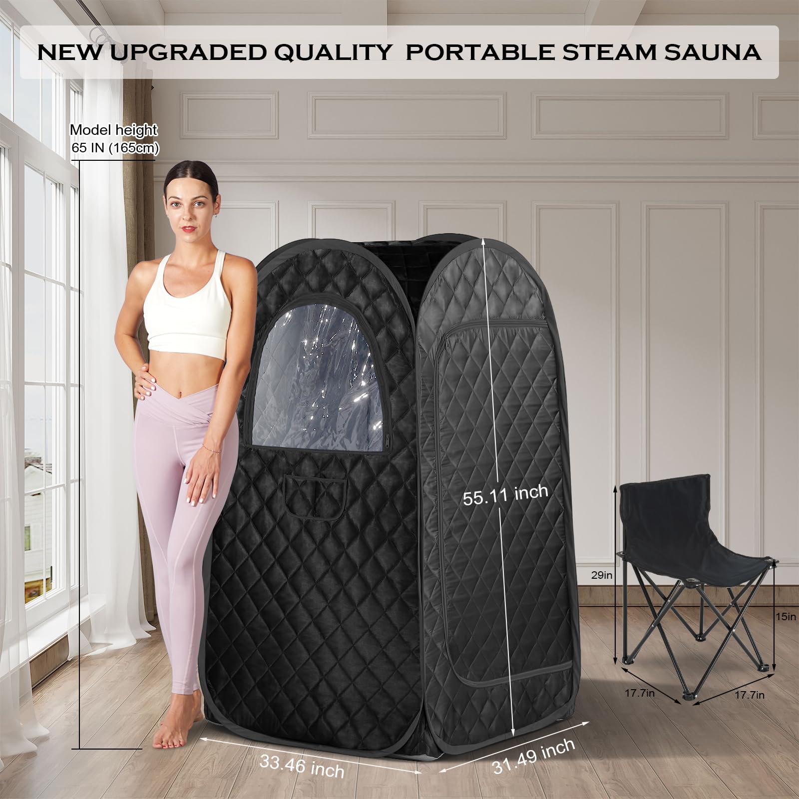 Snapklik.com : TaTalife Portable Sauna, Steam Sauna Full Body, Newly ...