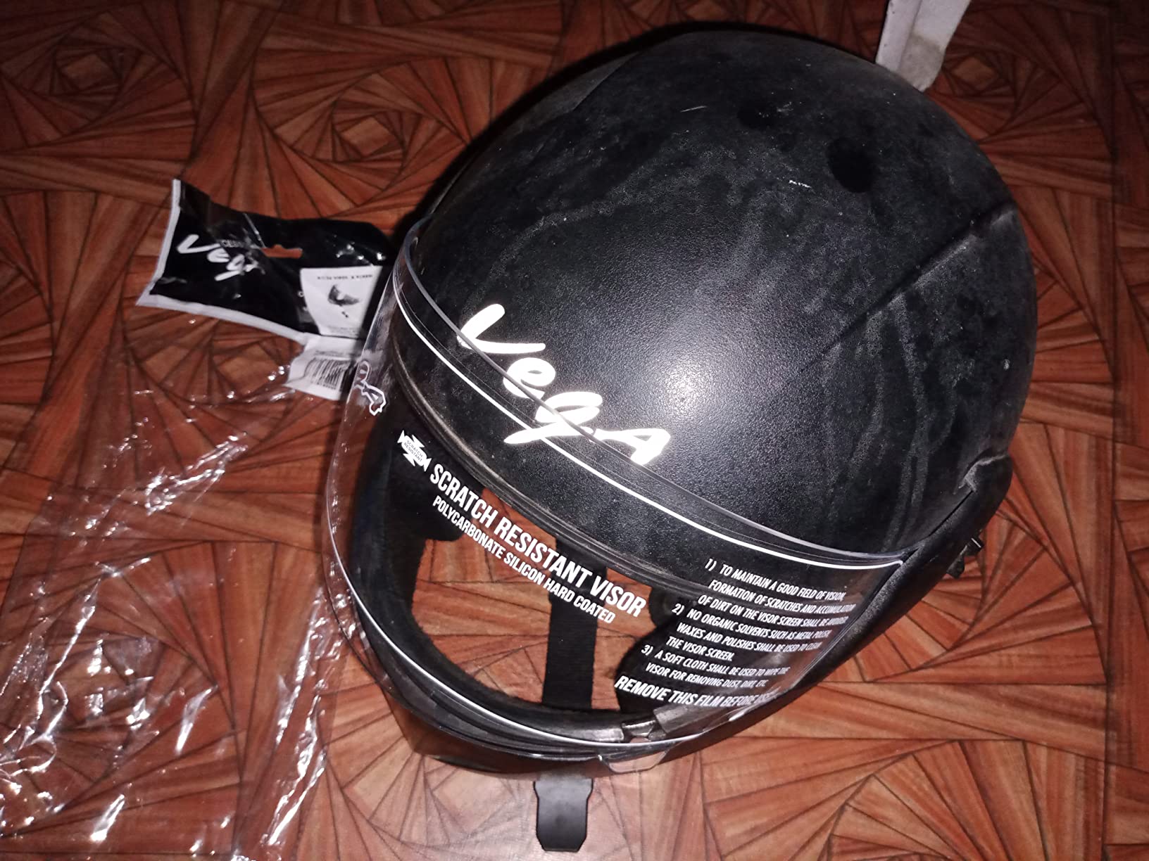 Vega Ridge Helmet Clear Visor (Ridge, Ridge Dx, W/P) : Amazon.in: Car ...