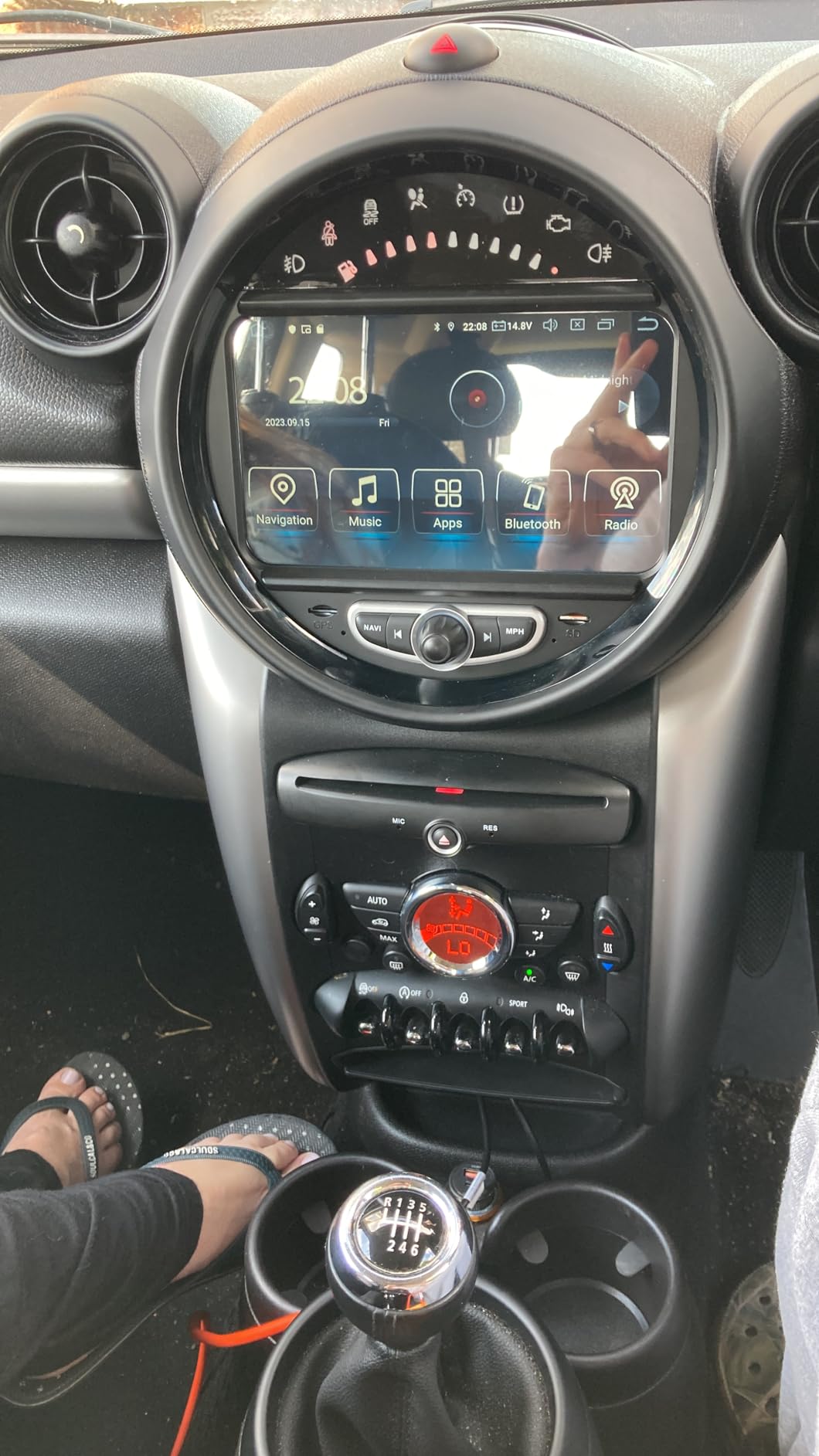 Hualingan 4+64GB Compatible with Mini Cooper Radio R56 R57 F55 F58 R59 ...