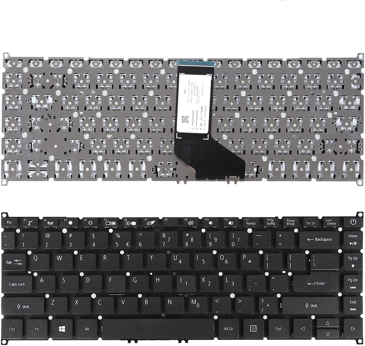 Amazon.com: Laptop Replacement US Keyboard Compatible with ACER Aspire ...