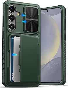 Amazon.com: ATATOO for Samsung Galaxy S24+ Plus Wallet Case, Built-in Card Holder(Store 4-5 ...