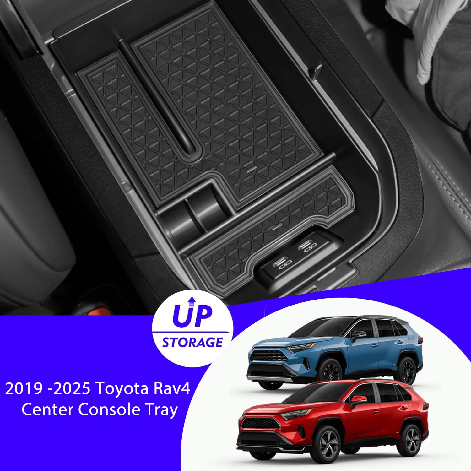 Snapklik.com : 3pcs 2023 2024 2025 Rav4 Driver Drawer Box & Center ...