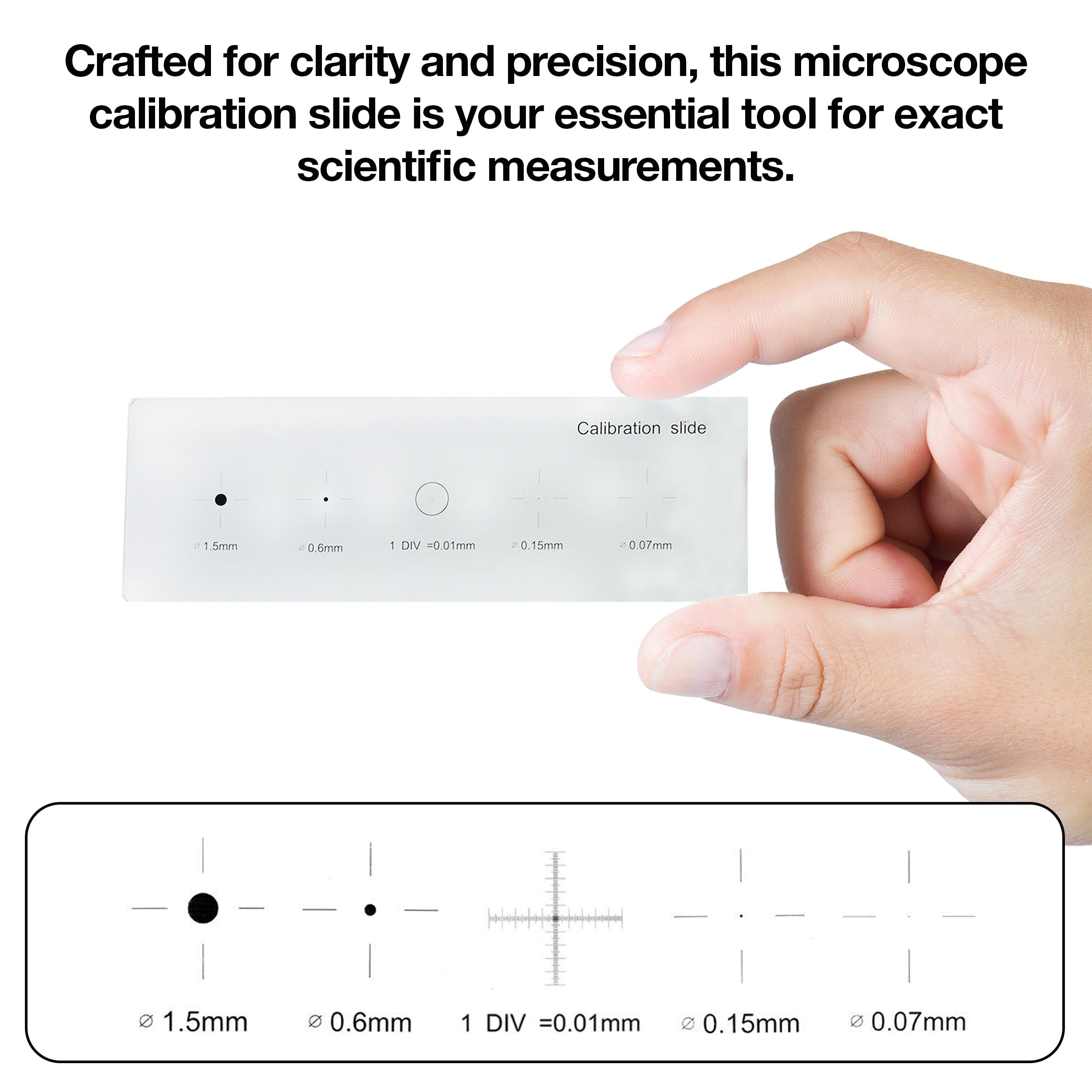 Snapklik.com : 0.01mm Dot Crosshair Microscope Camera Slide ...