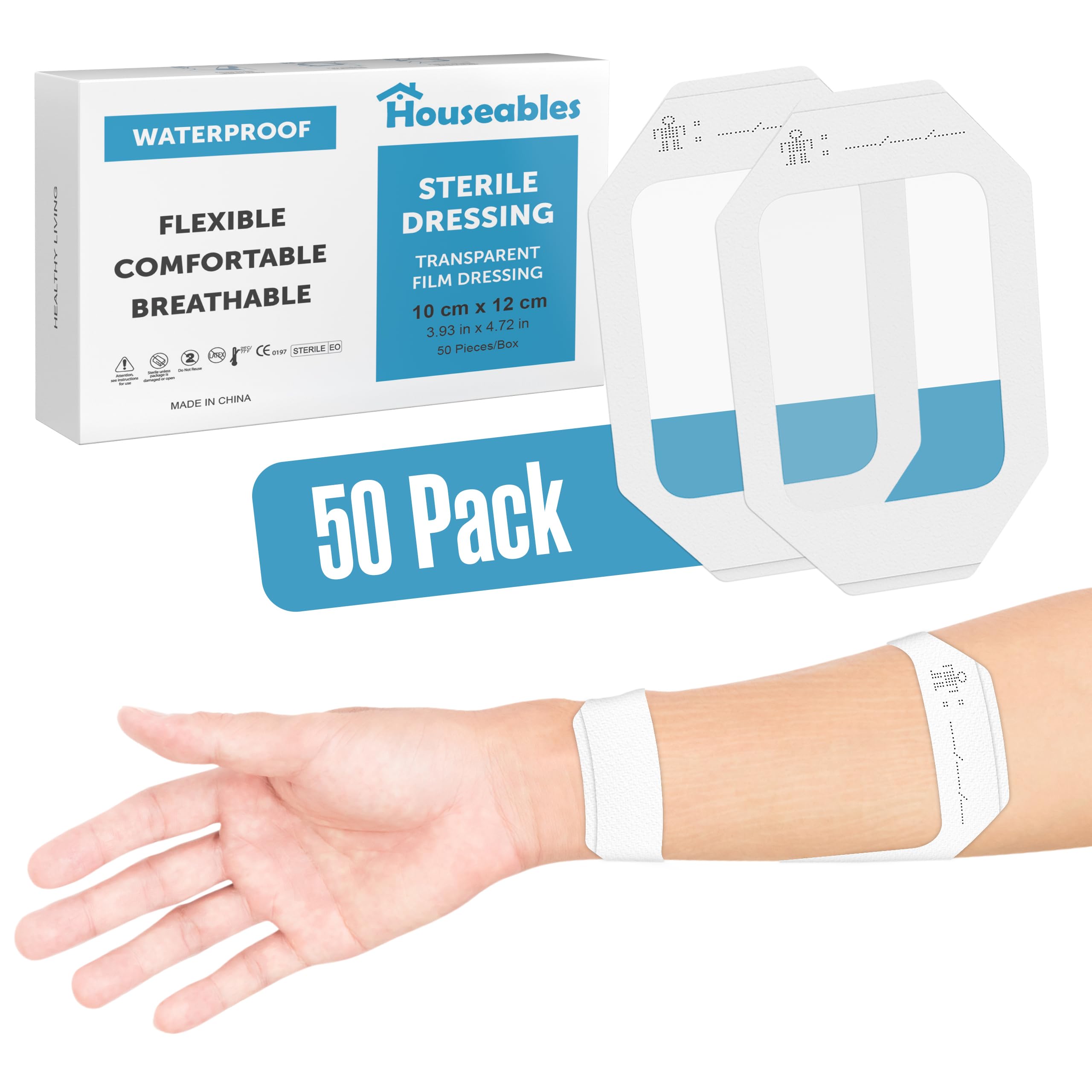 Snapklik.com : Waterproof Bandages, Transparent Film Dressing ...