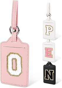 Amazon.com: Initial Letter Luggage Tags for Suitcases, Personalized Letter Luggage Bag Suitcase ...