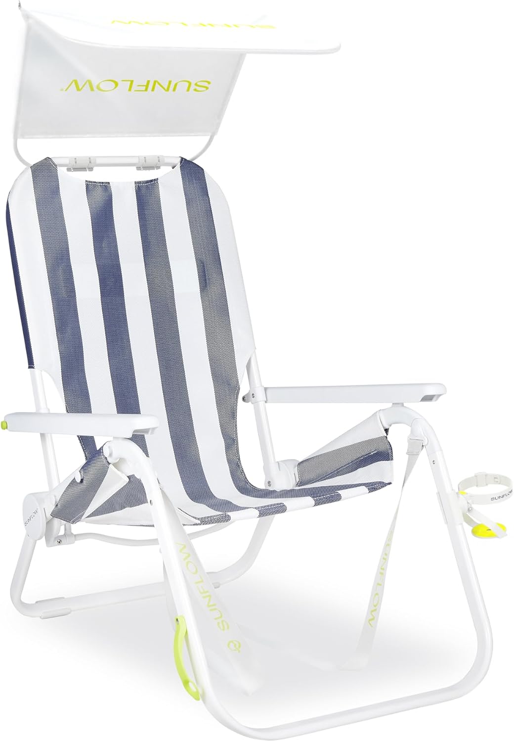 Amazon.com : SUNFLOW Shore Thing Premium Beach Chair - Adjustable ...