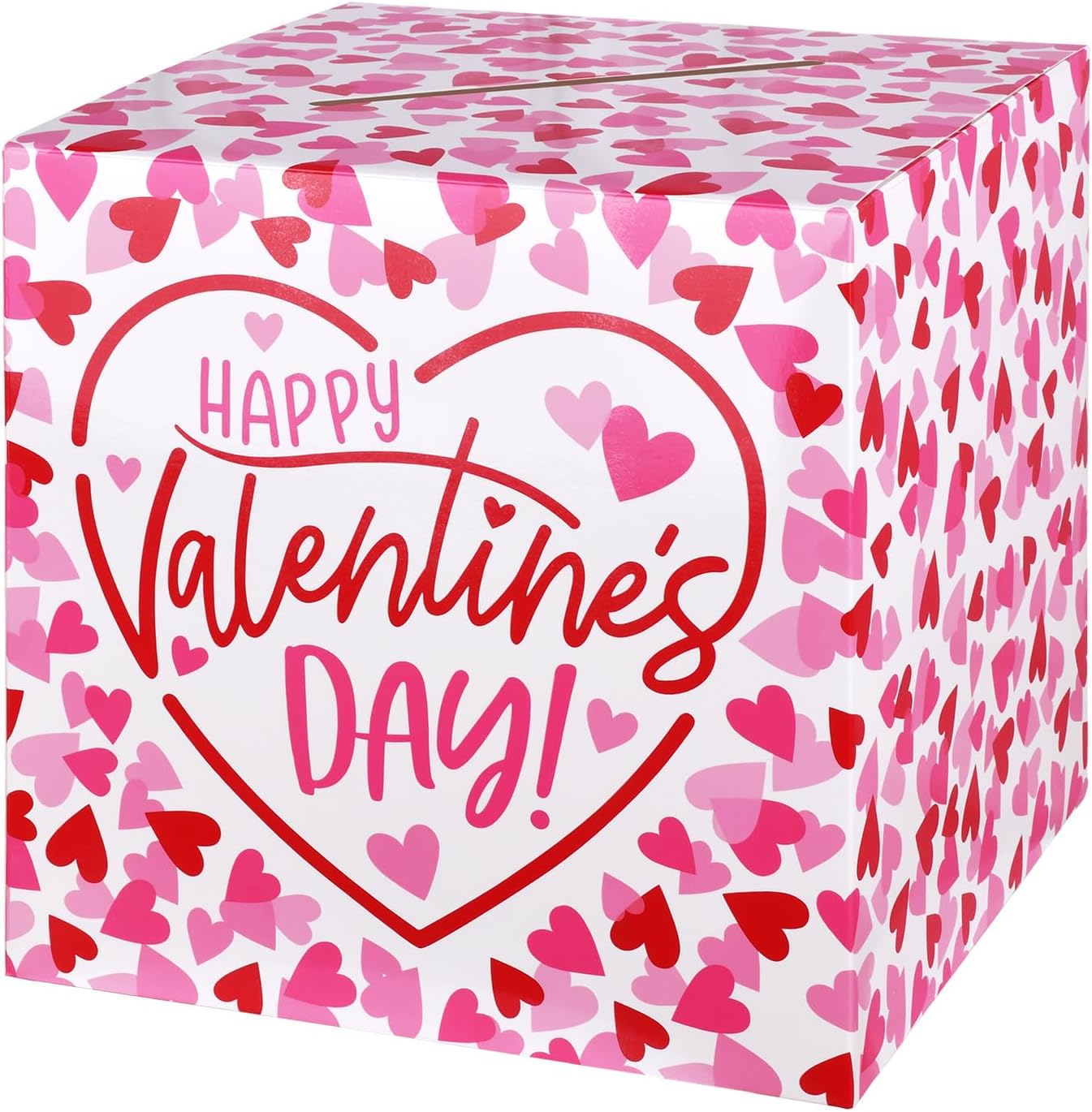 Amazon.com : Gatherfun Valentine's Day Party Decorations heart Box Card ...
