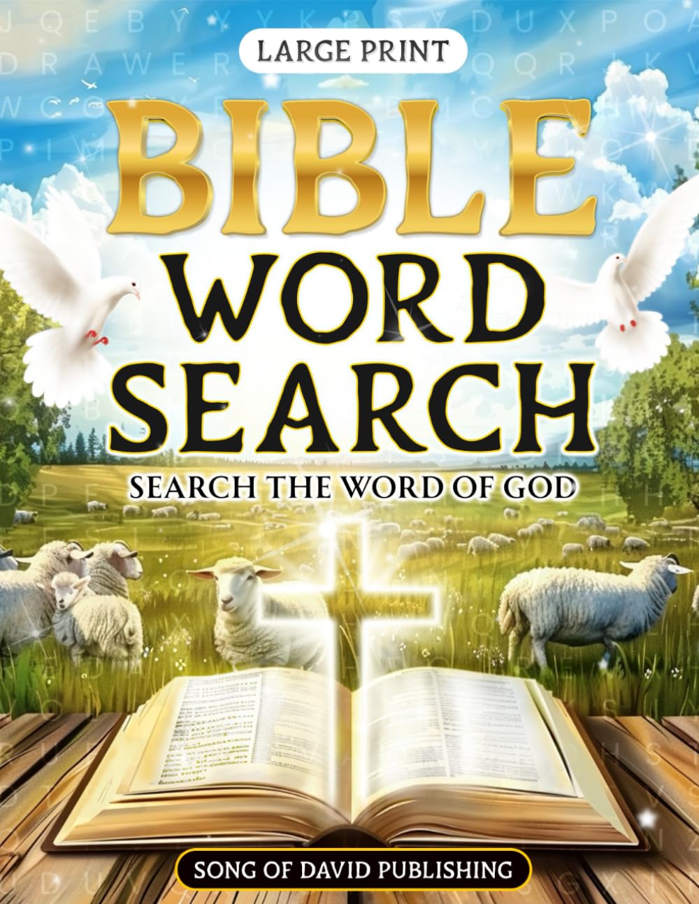Large Print Bible Word Search: Search the Word of God: Publishing, Song ...