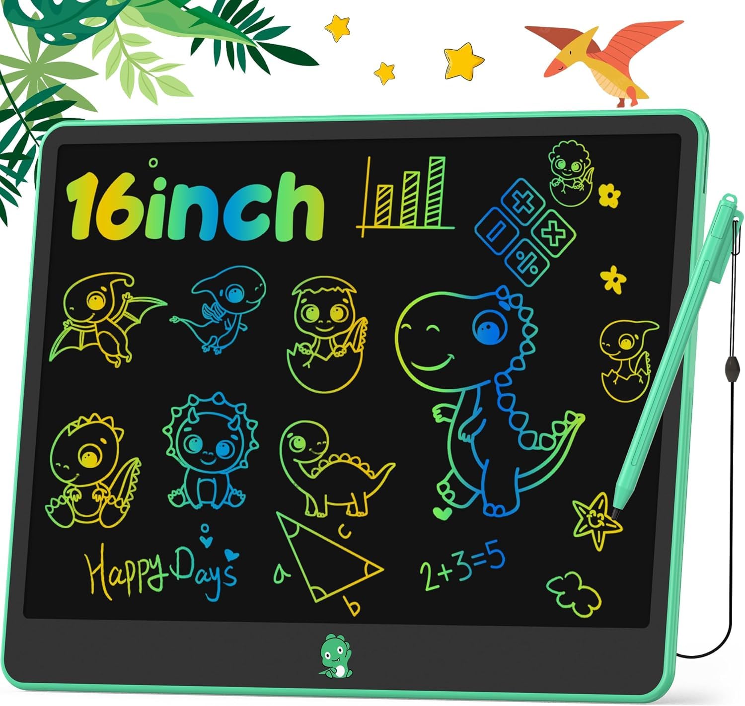Amazon.com: Hockvill LCD Writing Tablet for Kids 16 Inch, Toys for ...