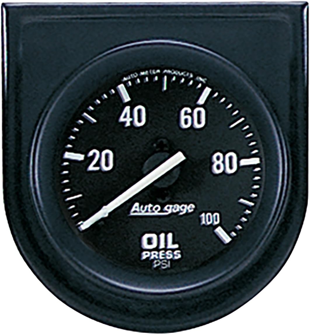 Amazon.com: AUTO METER 2332 Autogage Oil Pressure Gauge Panel 2.3125 in ...