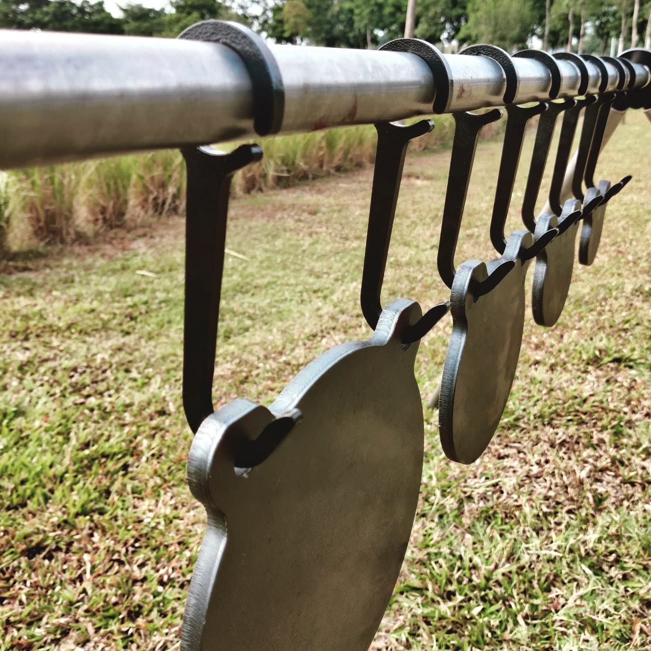 Snapklik.com : 3/8 AR500 Steel Targets - Stand Kit ECCEPOPU Steel ...