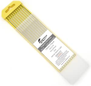 NICETECH TIG Electrodos de tungsteno de soldadura 1,5% lantanados 1/16 ...