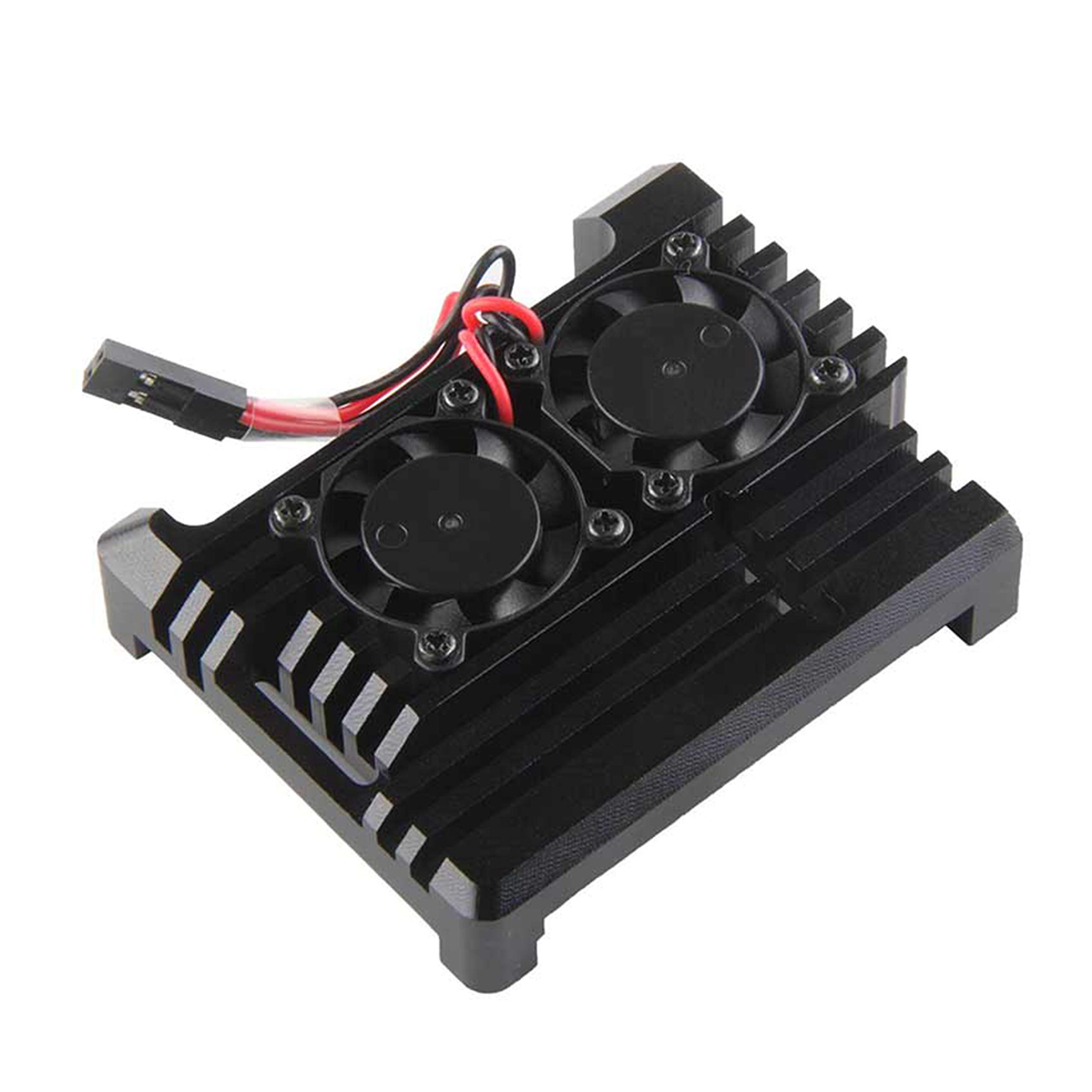 Robocraze Armour Case for Raspberry Pi 3B Plus | Dual fan Aluminium ...