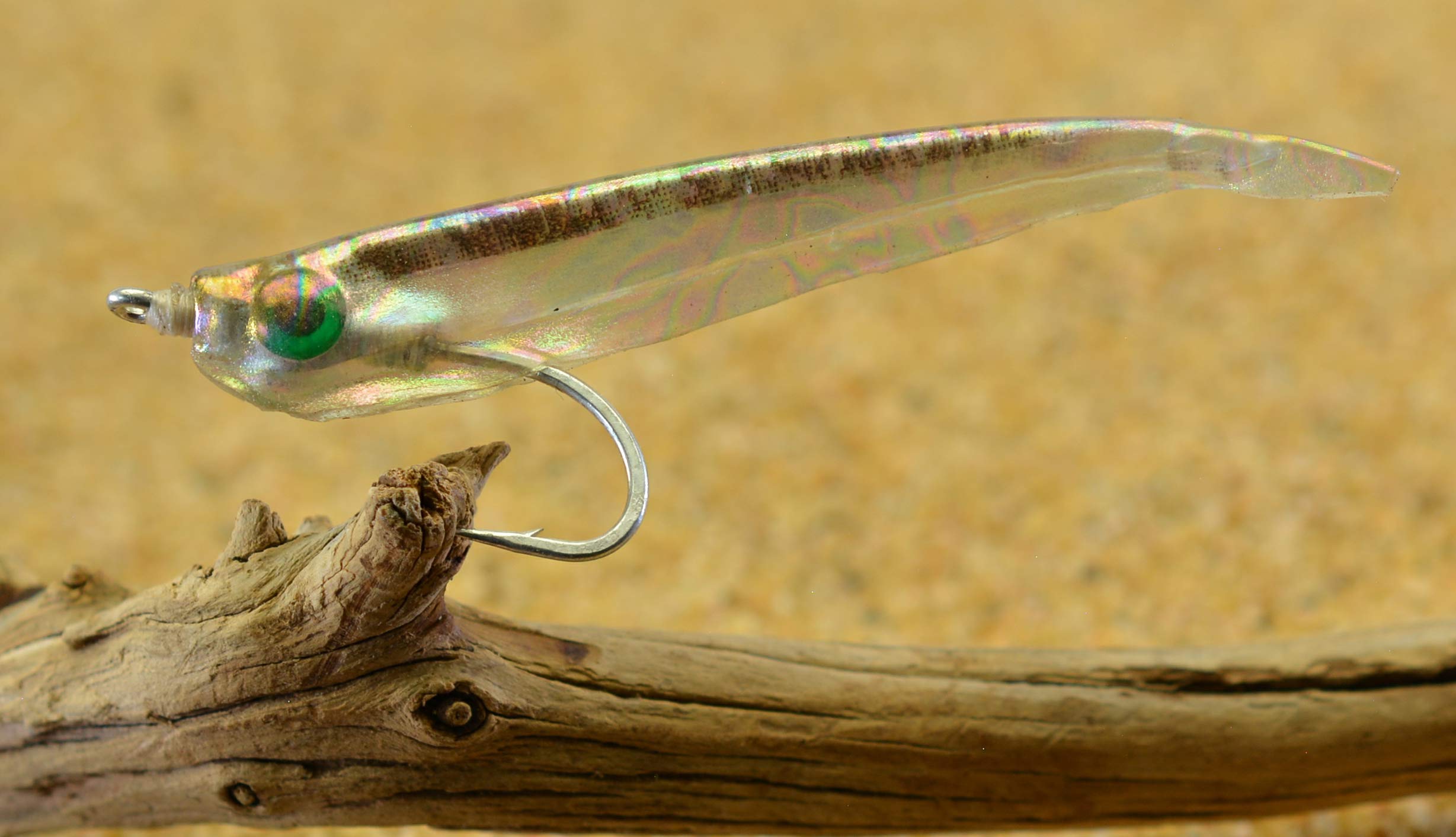 Gummy Minnow Fly 3 Pack Pearl Color Mustad Signature Duratin ...