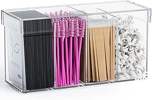 Amazon.com: Lash Extension Organizer with Lid, Acrylic Lash Organizer ...