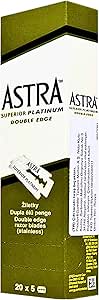 The Shave Factory Ultimate Shaving Kit of 100 Astra Superior Platinum ...