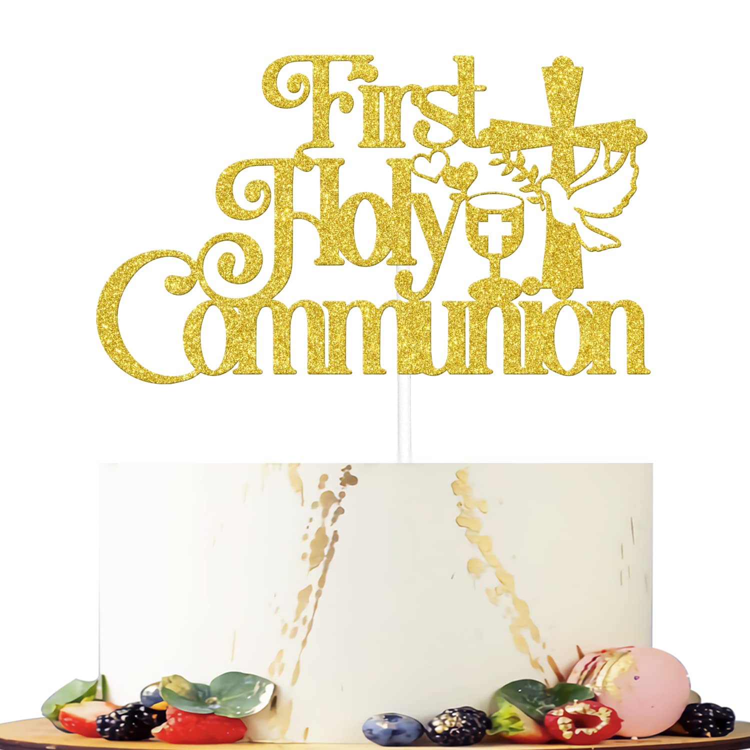 Buy First Holy Communion Cake Topper, Mi Primera Comunión Cake Topper ...