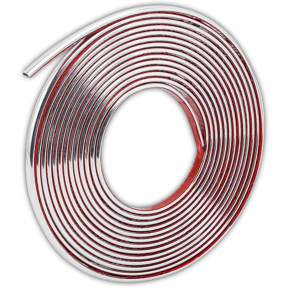 Silver Self Adhesive 3d Wall Edging Strip Peel and Stick Trim Seam Wall ...