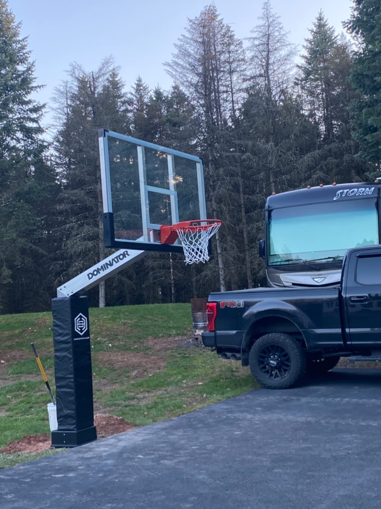 $112/mo - Finance Dominator Premium Inground Adjustable Basketball Hoop ...