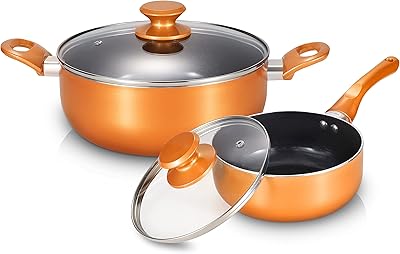 Amazon.com: VISIONS 4-pc Cookware Set: Glass Cookware For Stovetop ...