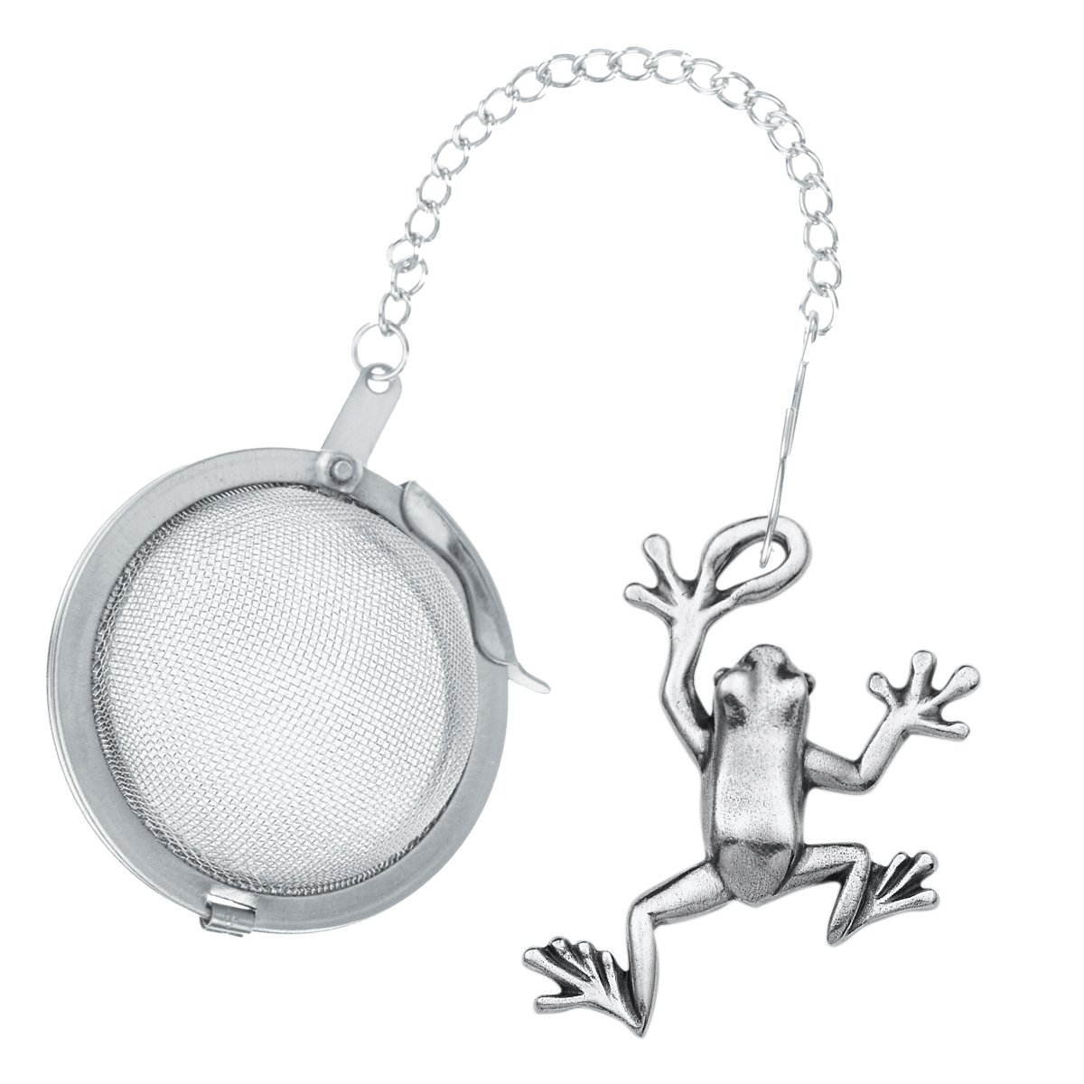 Danforth - Tree Frog Pewter Tea Infuser : Amazon.in