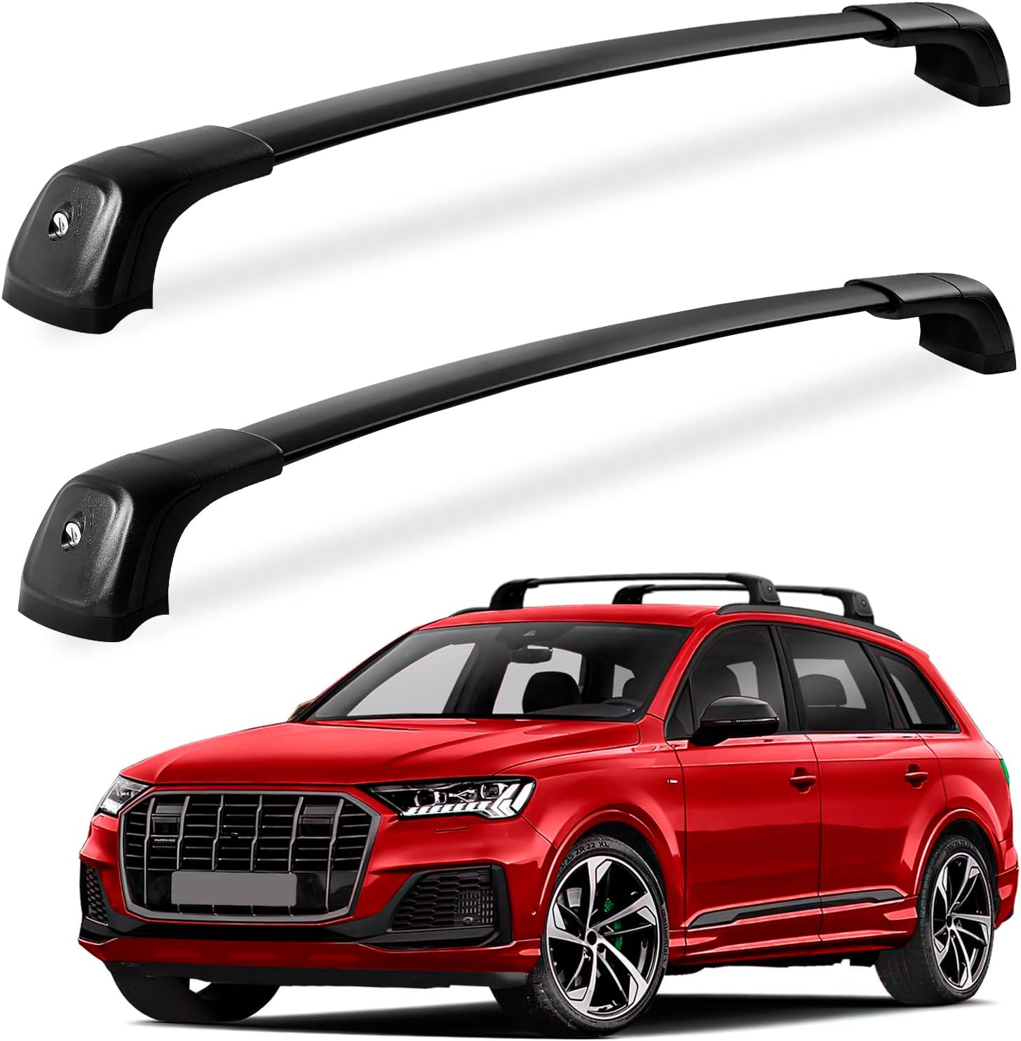 Amazon.com: Genuine ROOF Rack Rails Cross/Bars & Tool for Audi for Q5 ...