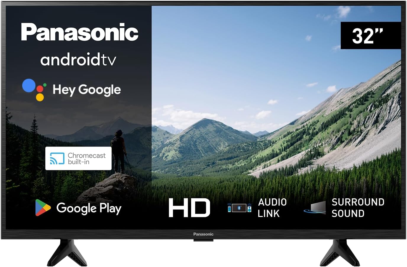 Panasonic TX-24MSW504, 24 Zoll HD LED 2023 Smart TV, Android TV ...