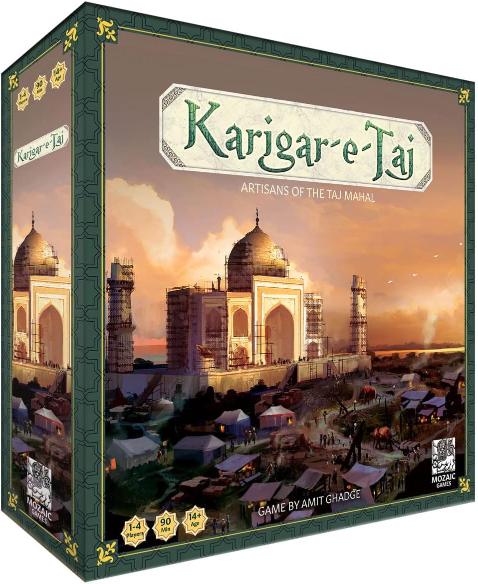 Buy DICE TOY LABS KARIGAR-E-TAJ | Strategy Board Game for Adults ...
