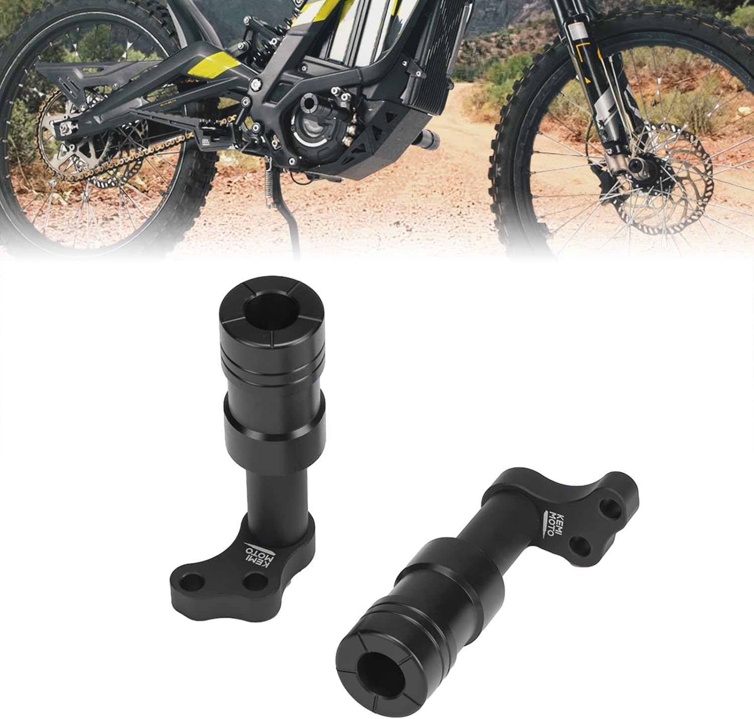 KEMIMOTO Frame Sliders Motorcycle Crash Bar Compatible with Surron ...